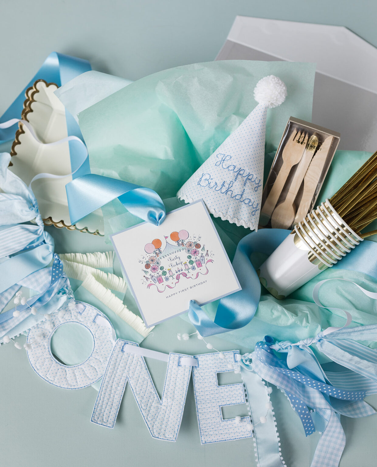 First Birthday Party for Boys - party-pickup.com