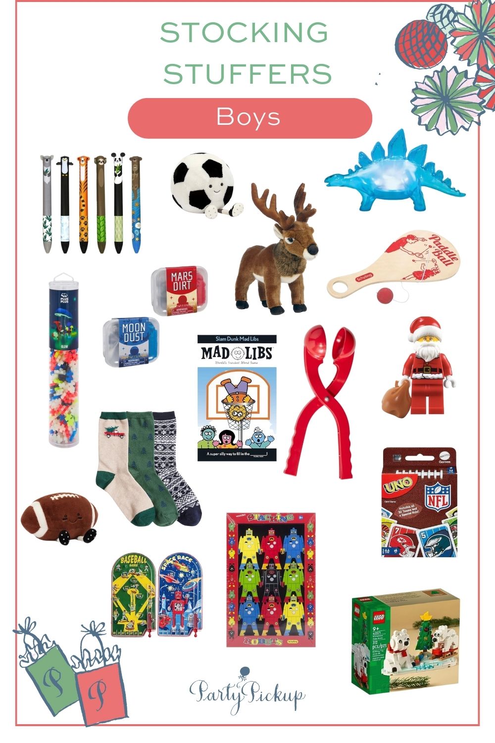 Ultimate Stocking Stuffers for Boys - party-pickup.com