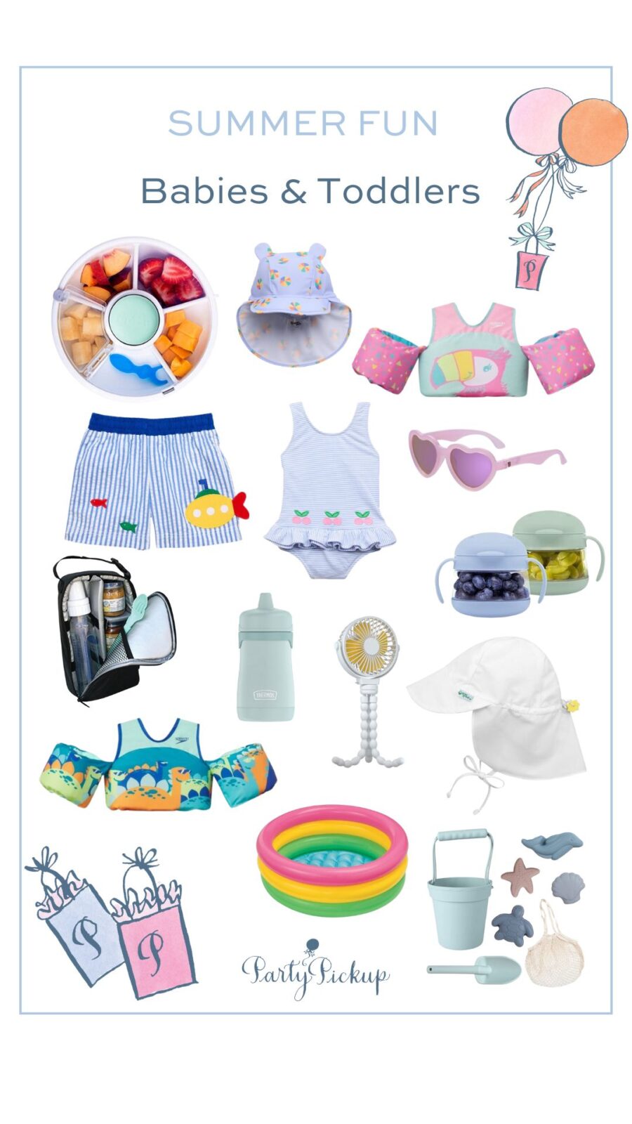 Summer Fun for Babies and Toddlers: Pool and Beach Essentials - party ...