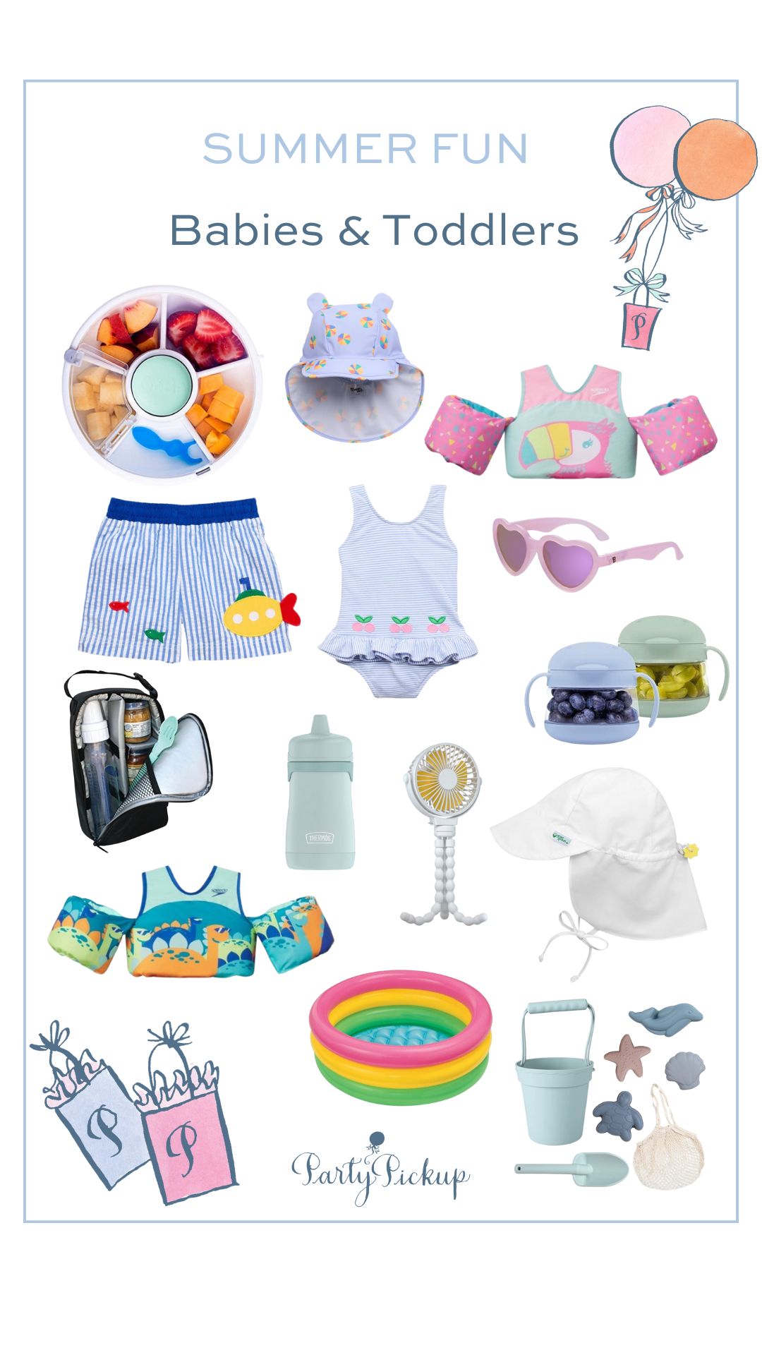 Summer Fun for Babies and Toddlers: Pool and Beach Essentials - party ...