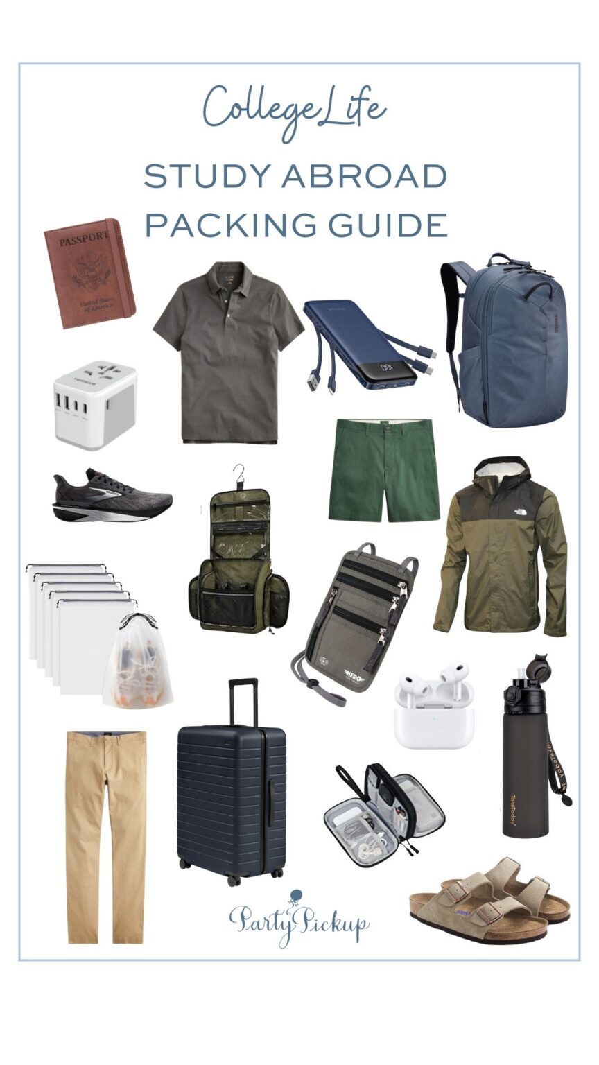 Must Have Essentials For a Successful Summer Study Abroad Trip - party ...